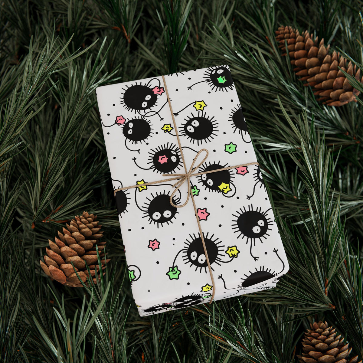 Soot Sprites Wrapping Paper – Geeks Pride