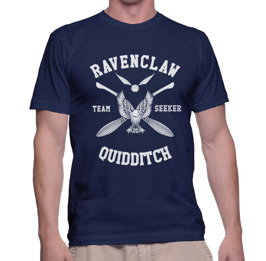Ravenclaw Quidditch Team Seeker White Ink Men T-Shirt – Geeks Pride
