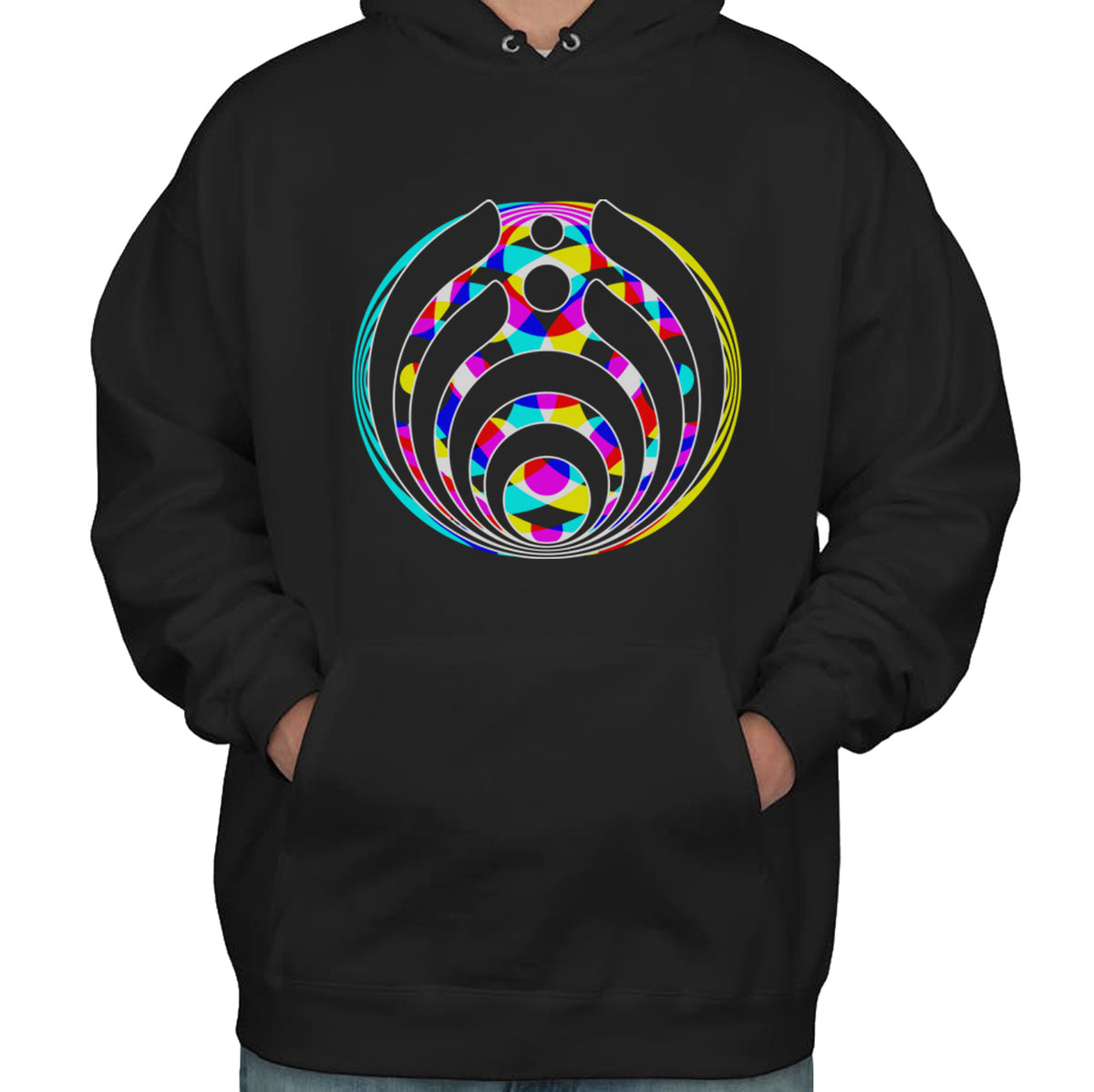 Bassnectar logo rainbow Unisex Pullover Hoodie – Geeks Pride