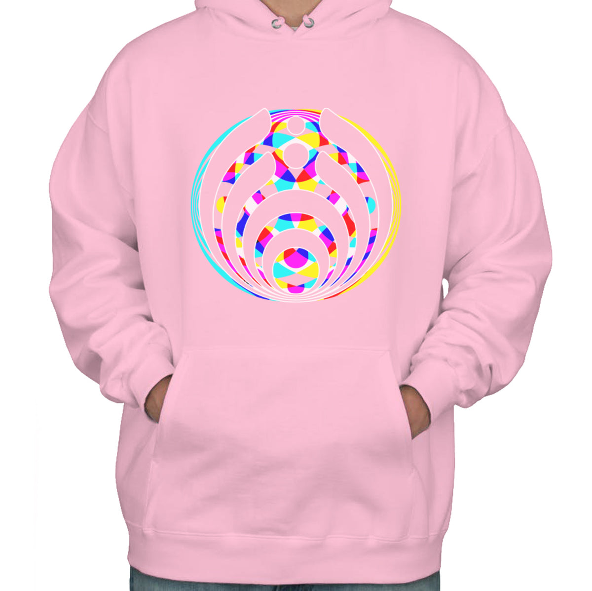 Bassnectar logo rainbow Unisex Pullover Hoodie – Geeks Pride