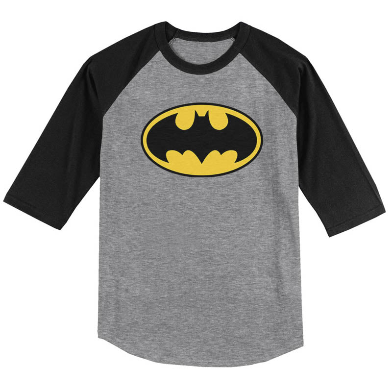 Batman Classic 3/4 sleeve raglan shirt – Geeks Pride