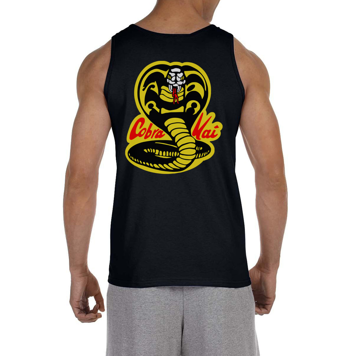 Cobra Kai Front Back Men Tank top – Geeks Pride