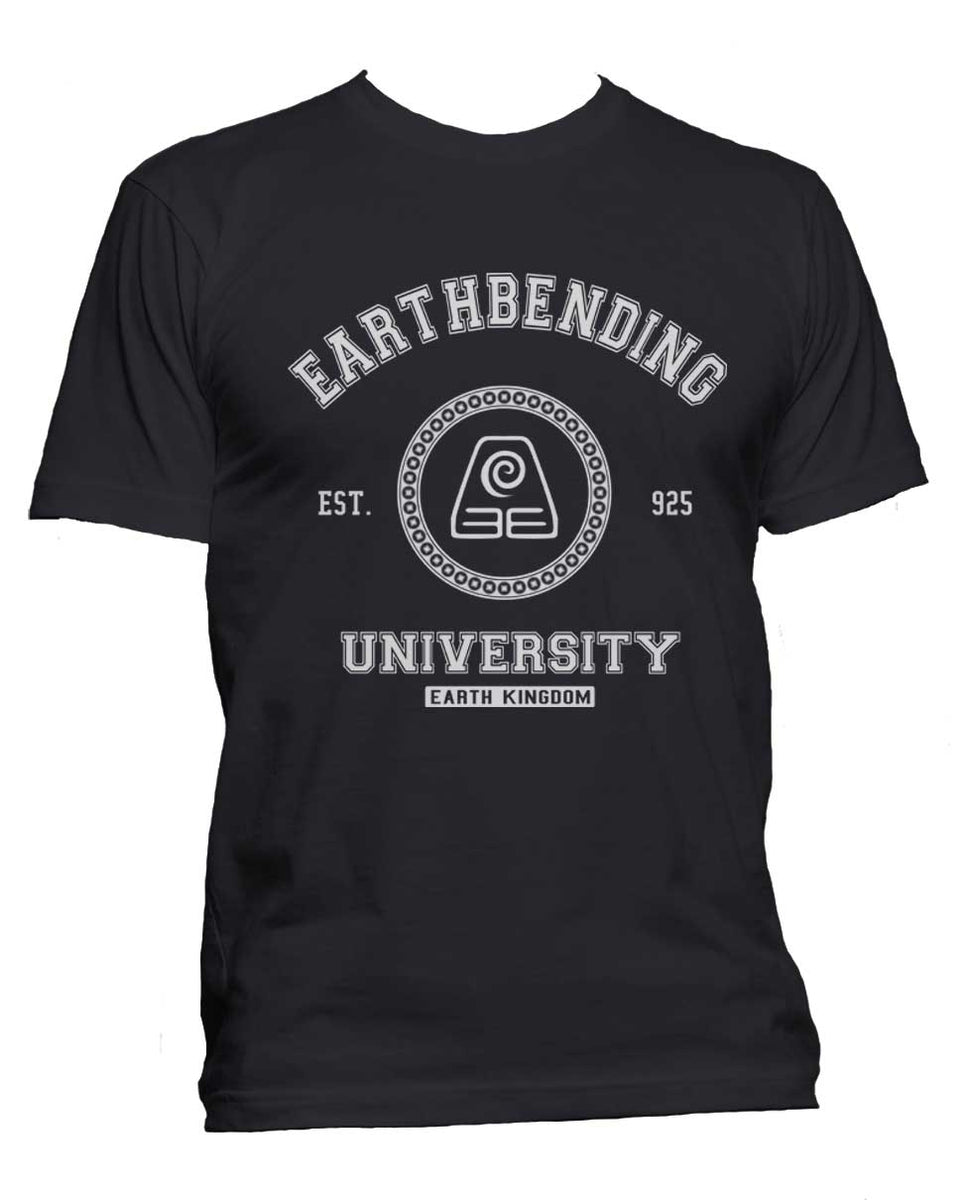 Earthbending University Bw Men T-Shirt – Geeks Pride