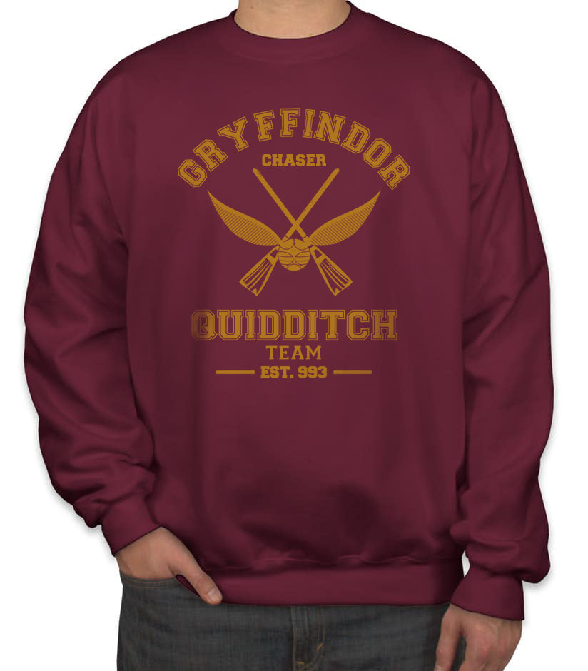 Gryffindor Quidditch Team Chaser Old Design Sweatshirt – Geeks Pride