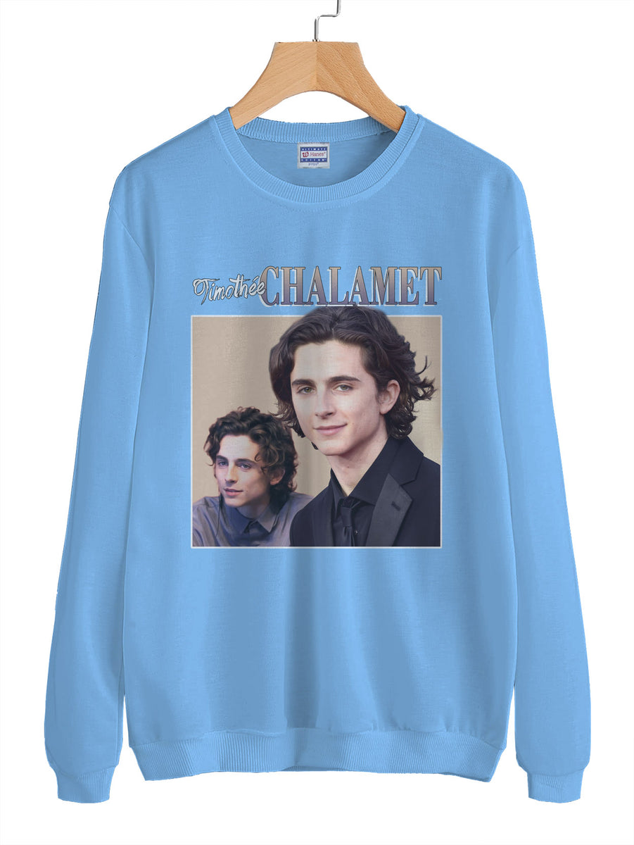 Timothée Chalamet 90's Unisex Crewneck Sweatshirt – Geeks Pride