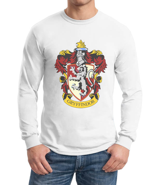 Gryffindor Crest #1 Men Long sleeve t-shirt – Geeks Pride