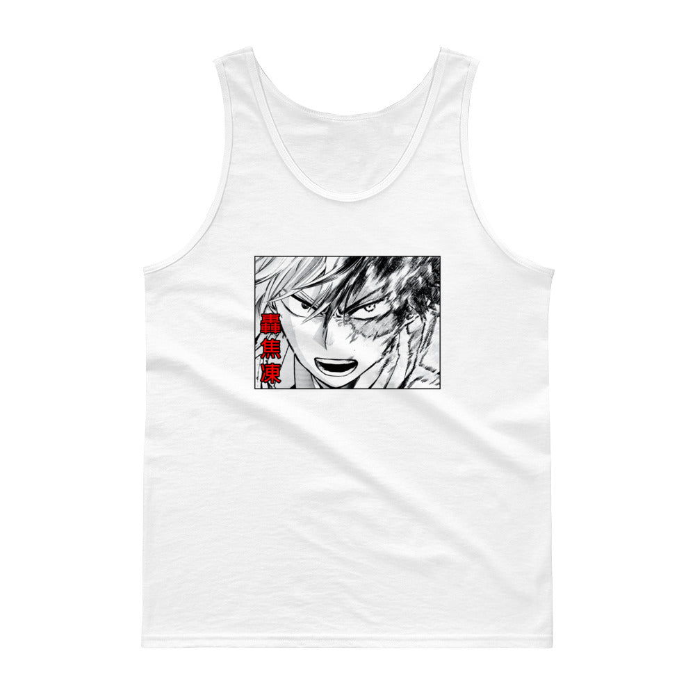 Todoroki Angry Face Tank top – Geeks Pride