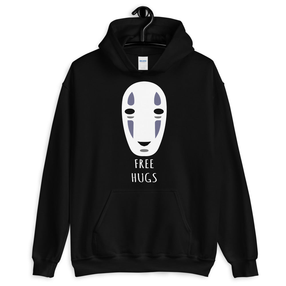 No Face Free Hugs Unisex Pullover Hoodie – Geeks Pride