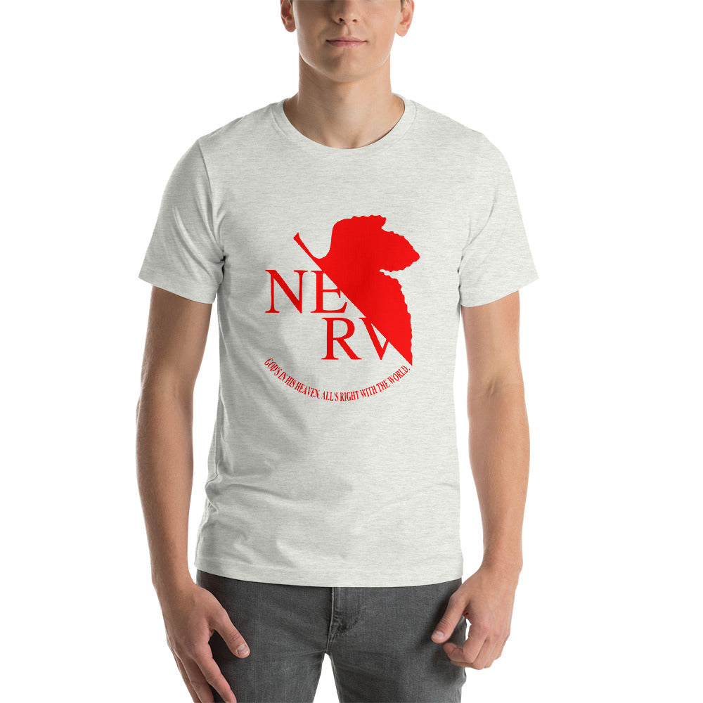 NERV God's in His Heaven. All's Right With the World. Short-Sleeve Uni ...